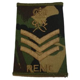 REME Rank Slides, CS95, (Sgt), Hammer & Tongs