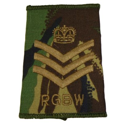 RGBW Rank Slides, CS95, (C/Sgt)